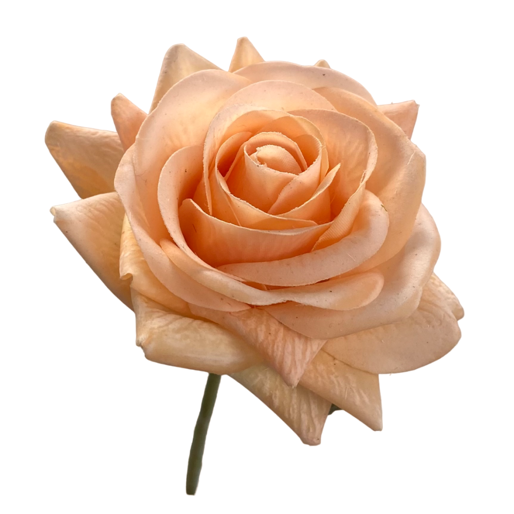 Orange Alice Real Touch Rose | Silk Studio