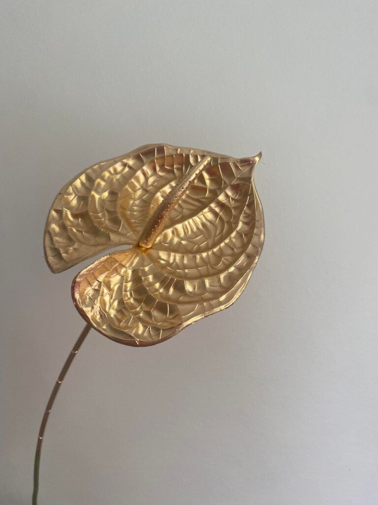 Gold Ari Anthurium | Silk Studio